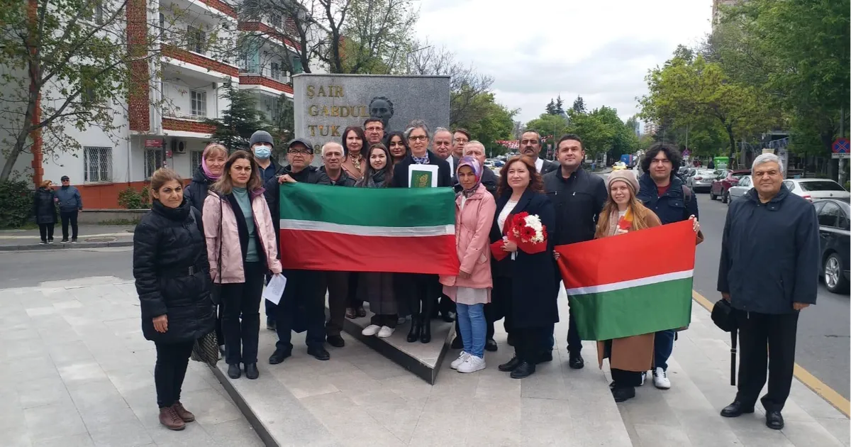 Büyük Kazan Tatar Şairi Abdullah Tukay (Gabdulla), Ankara'da anıldı ...