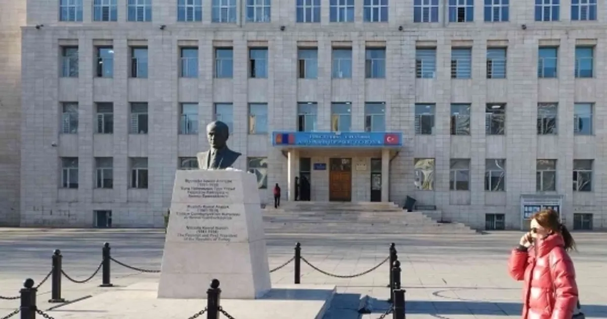 Moğolistan’da bulunan Ankara Caddesi ve Atatürk Okulu görenleri ...