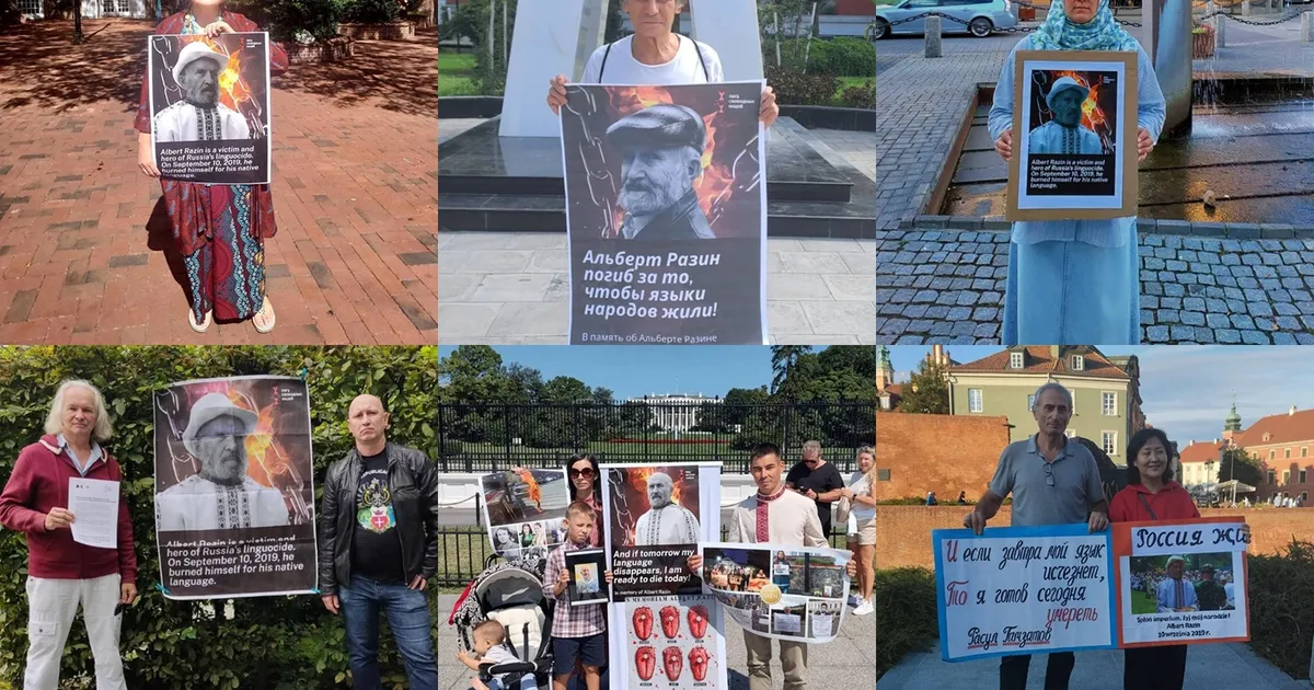 Ana dili için kendini yakan Razin, dünya genelinde anıldı - QHA - Kırım ...