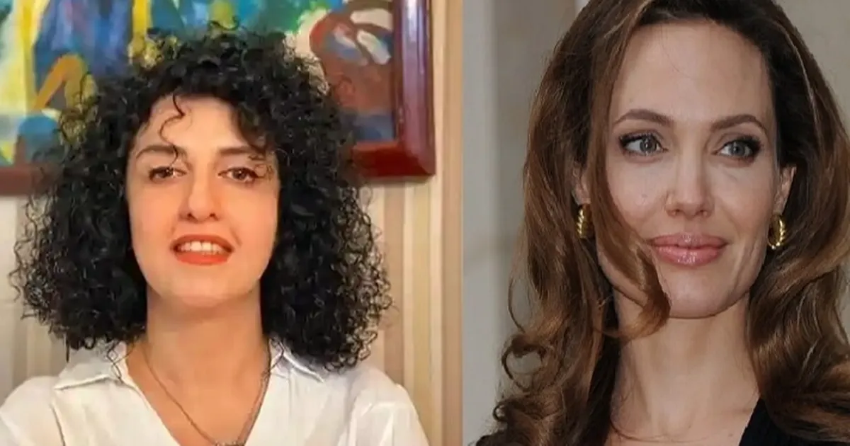 Angeline Jolie, Nobel Barış Ödüllü Güney Azerbaycan Türkü Nergiz ...