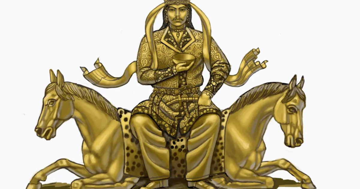 Göktürk kağanının resmedildiği tokayı bulan Kazak arkeolog Zeynulla ...