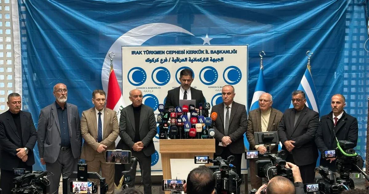 Irak Türkmen Cephesinden Kerkük'teki skandala ilişkin basın açıklaması ...