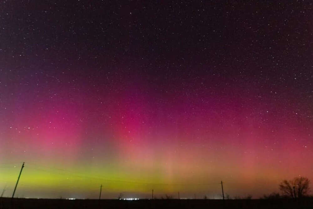 Kazakistan'da kuzey ışıkları görüntülendi - QHA - Kırım Haber Ajansı